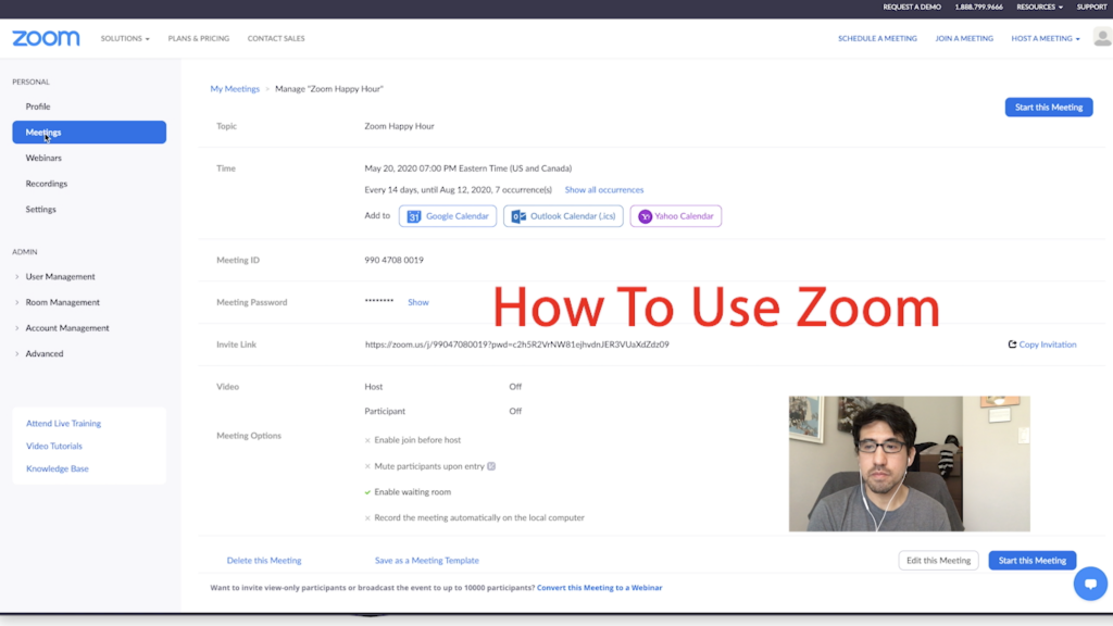How To Use Zoom – Funny Or Die
